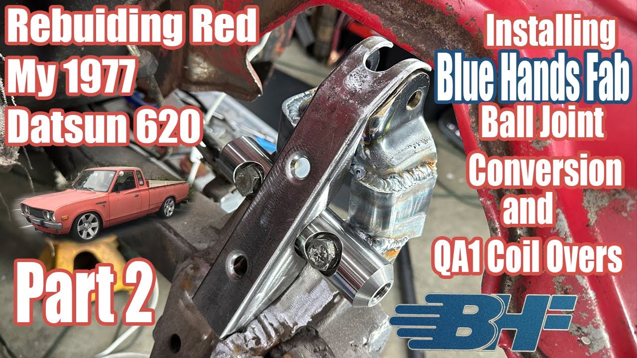 Rebuilding Red - Blue Hands Ball Joint Conversion & QA1 Coil Over ...