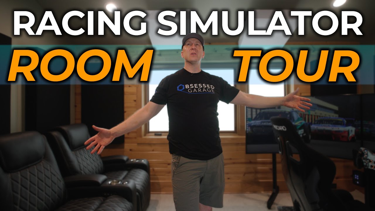 The Ultimate Racing Simulator Room TOUR at Destination OG - YouTube