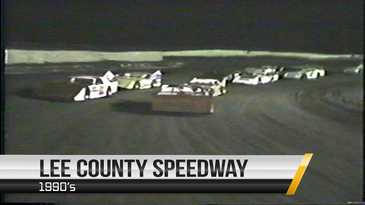 Racing at Lee County Speedway | 1990s - YouTube