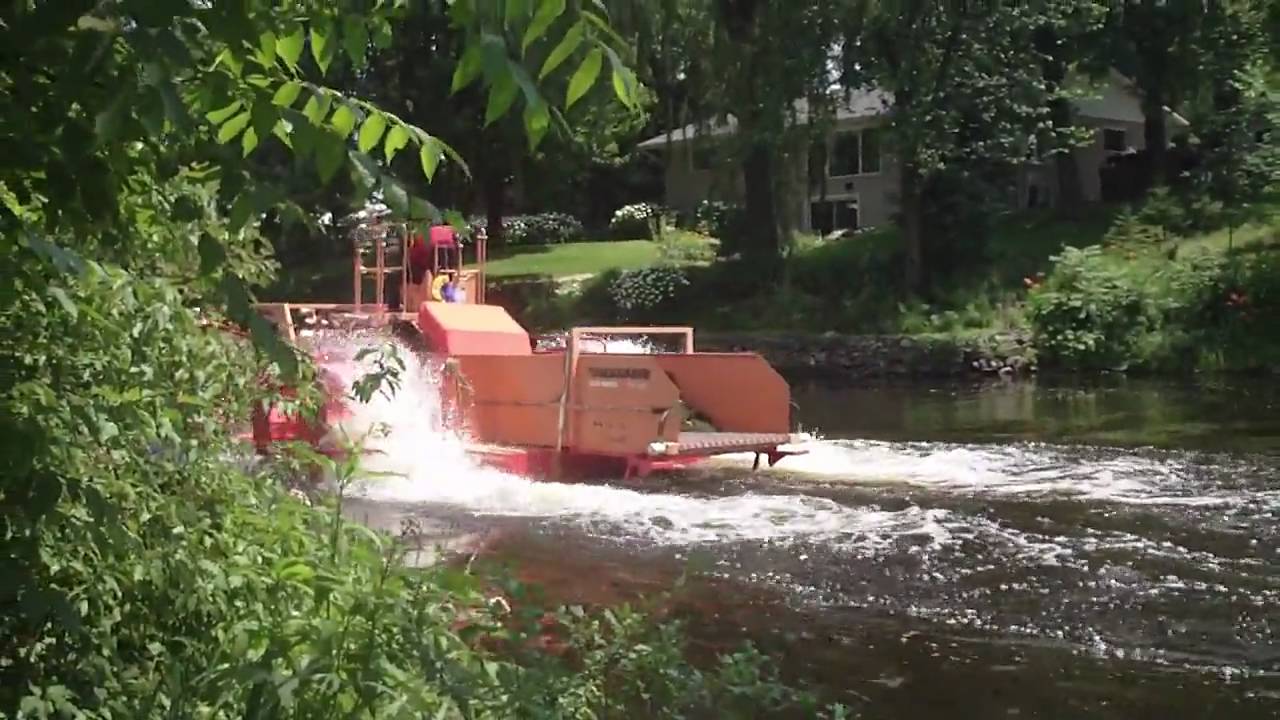 water tractor - YouTube