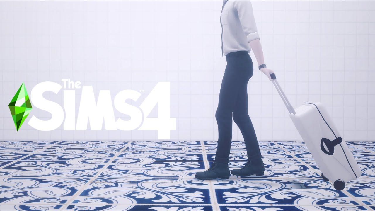 Pulling suitcase | Animation Pack | The Sims 4 - YouTube