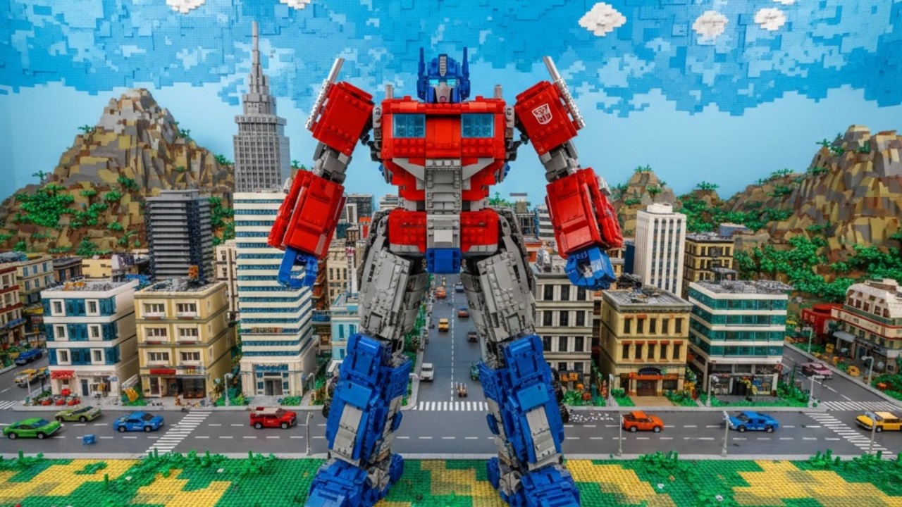 🟡 LEGO Transformers Ideas, Animals, Plants, Vehicles, Optimus Prime ...