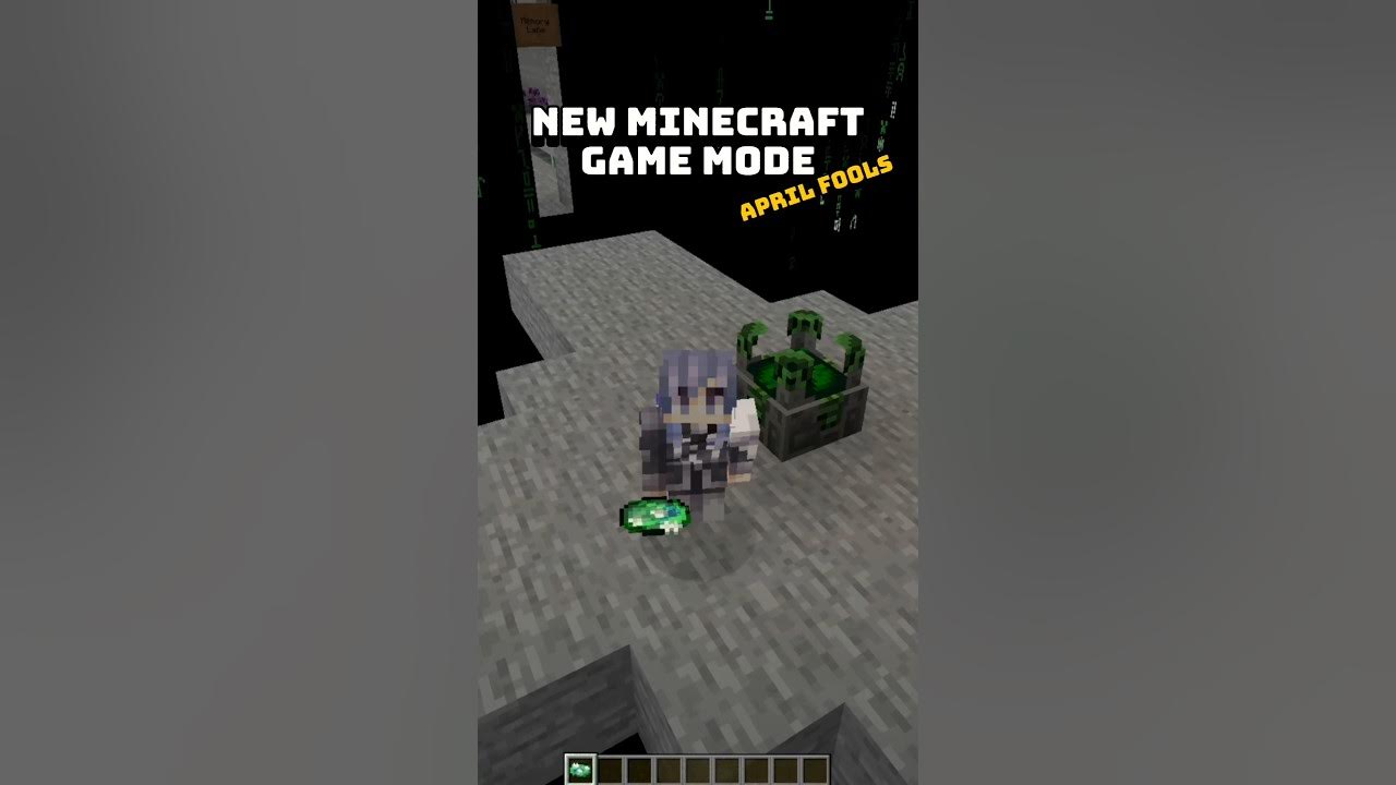 A NEW Minecraft Game Mode? (April Fools Update) - YouTube