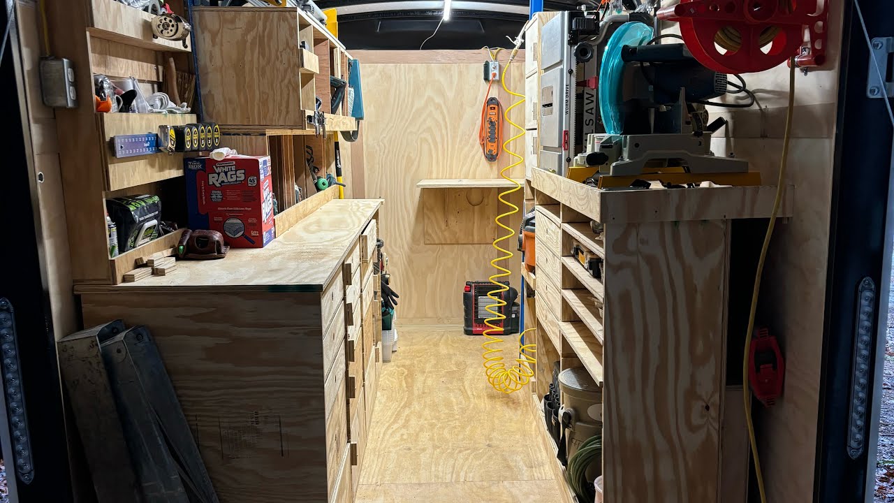 Carpentry Tool Trailer - YouTube