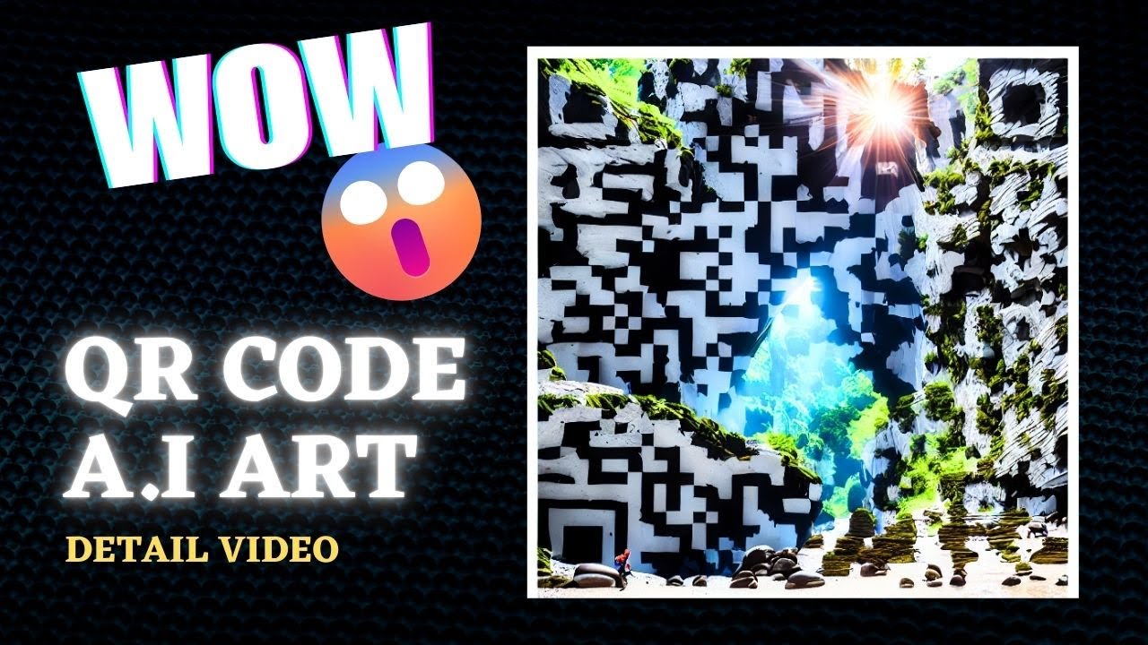 Amazing AI QR CODE ART | Full Guide | How to create AI QR Code #qrcode ...
