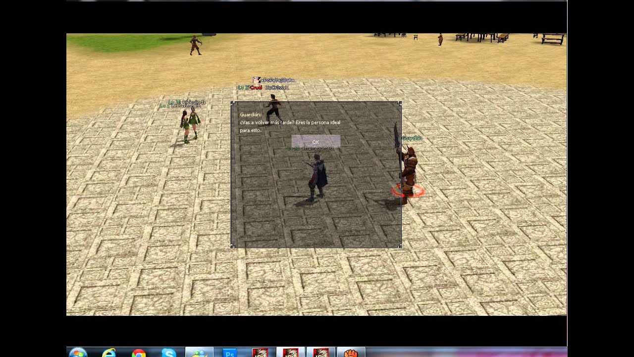 Metin2 error de traduccion en mision de Eun-jung del juramento blanco ...