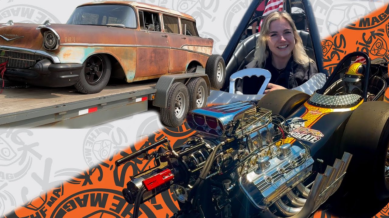 EJ Runs a Nitro Dragster! The Return of the Duece Box, Can He Get it ...