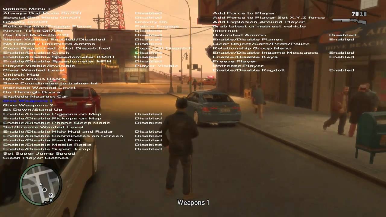 GTA IV How to edit weaponinfo.mpg - YouTube