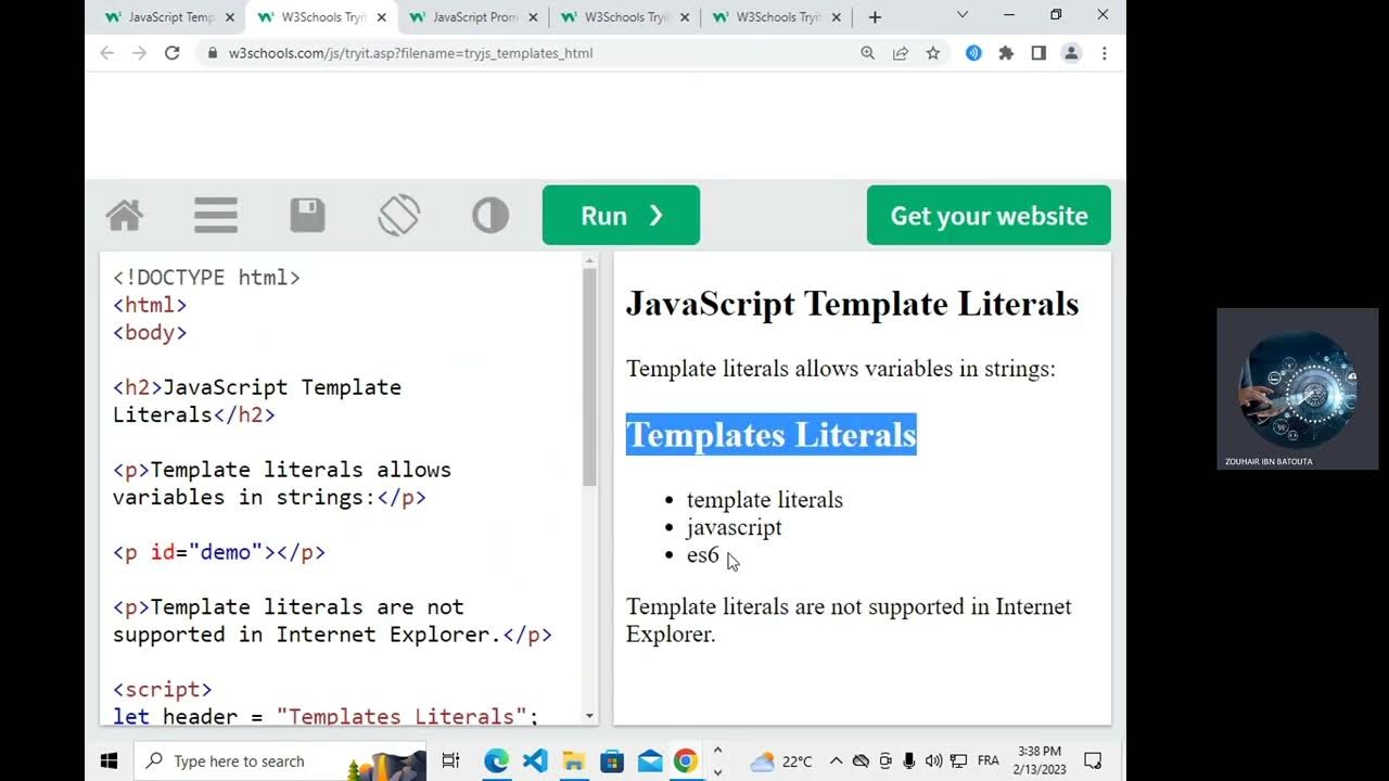 44 JavaScript Symbole Et Substitution De Variaable Et D expression 44-javascript-symbole-et-substitution-de-variaable-et-d-expression