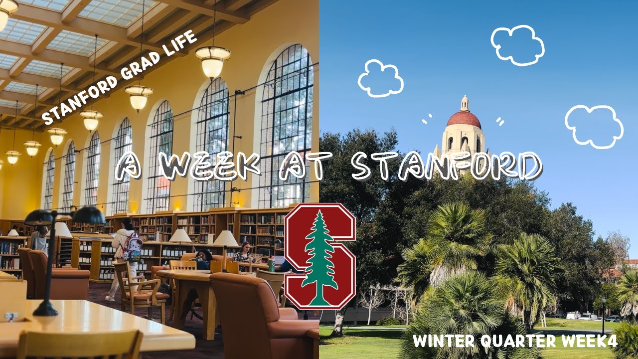 A Week at Stanford | Grad Student Vlog, 스탠퍼드 대학원생 브이로그 - YouTube
