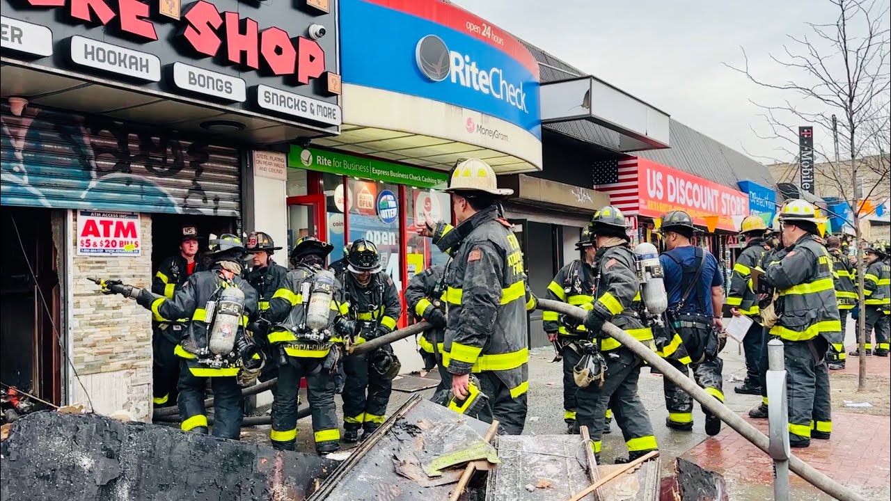 FDNY BOX 2885 ~ FDNY OPERATES AT QUICKLY KNOCKED DOWN 2ND ALARM FIRE IN ...