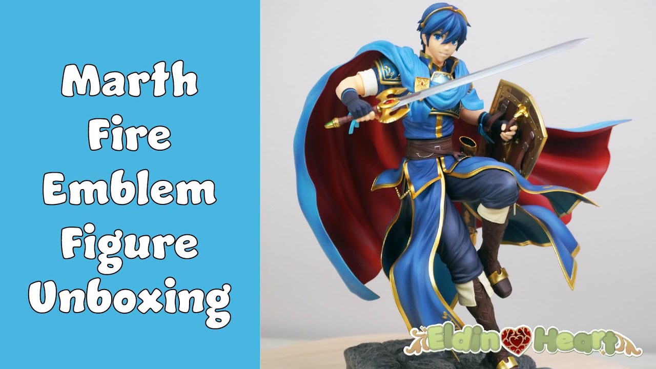 Marth | Anime Figure Unboxing | Fire Emblem | Intelligent Systems - YouTube
