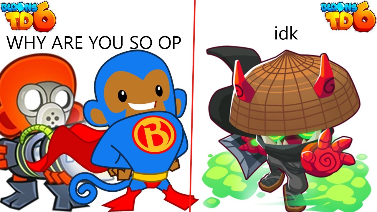 BTD5 TOWERS MEET BTD6 PARAGONS - YouTube
