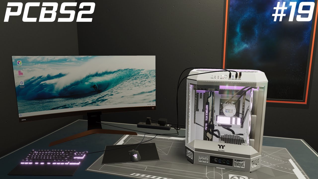 Snow White Build + Intel i9 14900KS || PC Building Simulator 2 Ep. 19 ...