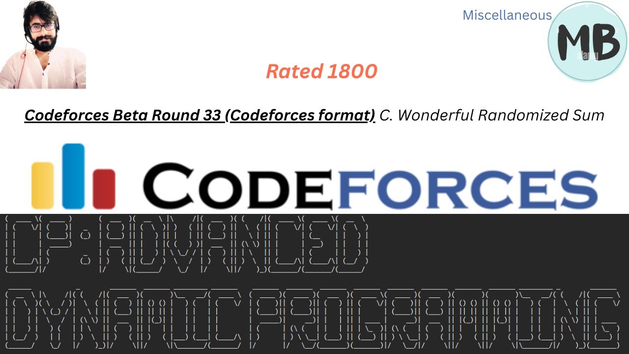 108. Codeforces Beta Round 33 (Codeforces format) C. Wonderful ...