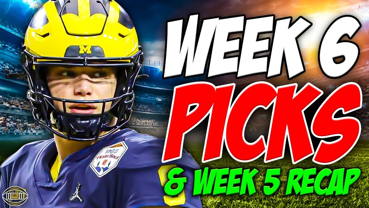 College Football Week 6 Preview and Best Bets - Week 5 Recap | 2023/ ...