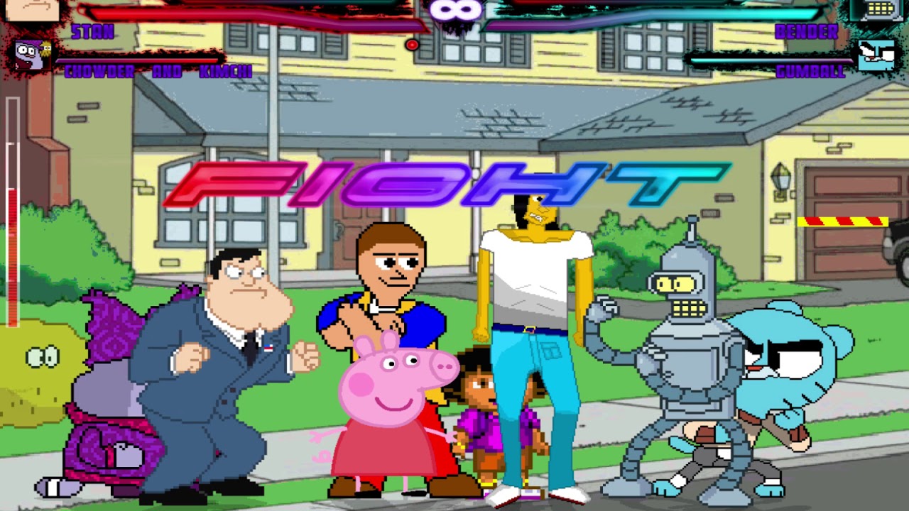 Mugen Request Team Stan Smith vs Team Bender - YouTube