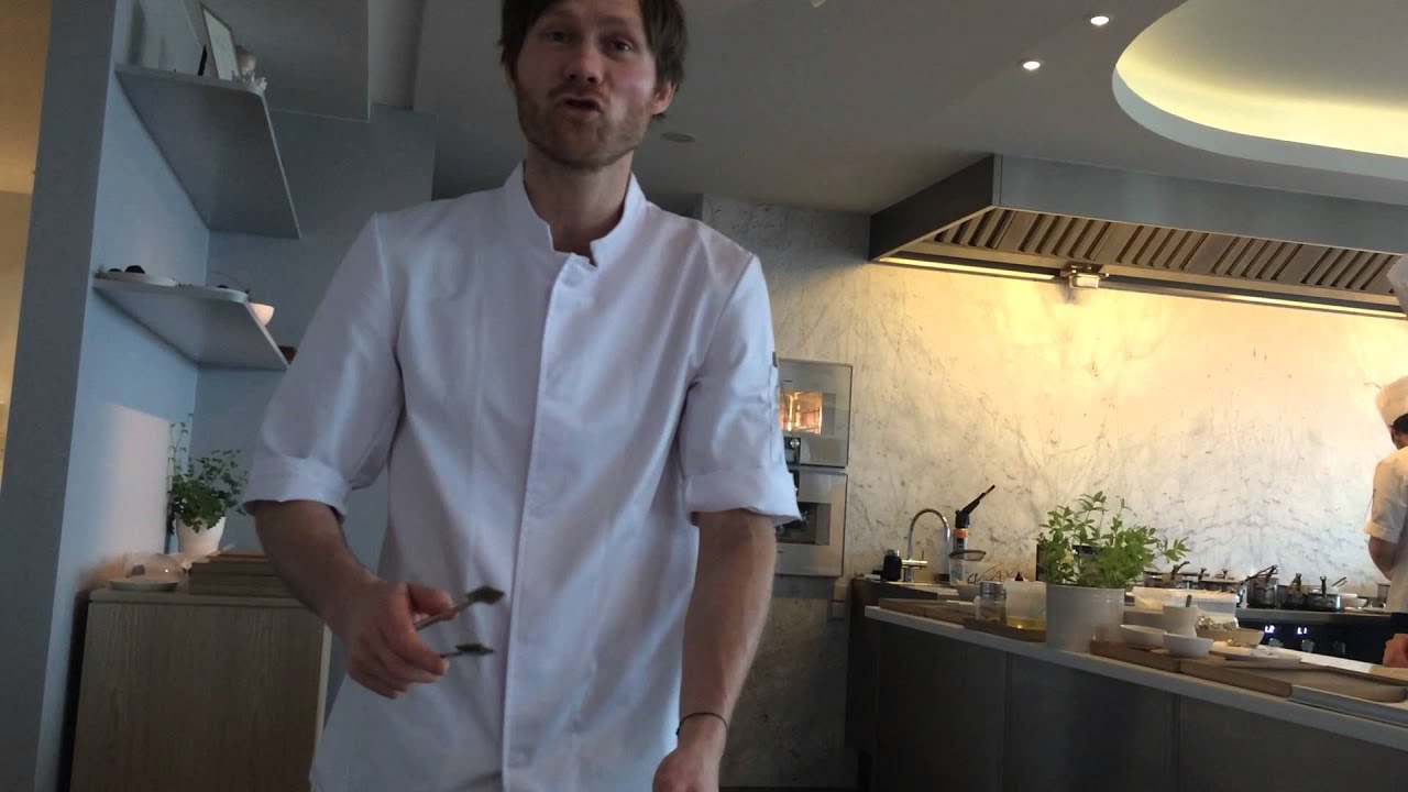 Scallop dish in the 3 Michelin-starred Geranium (CPH) served by the ...