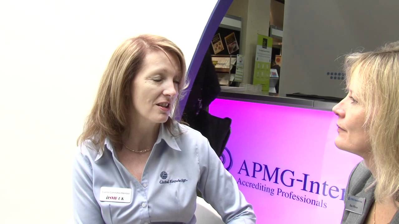 Rosemary Gurney from Global Knowledge talks to Kate Winter at the itSMF ...