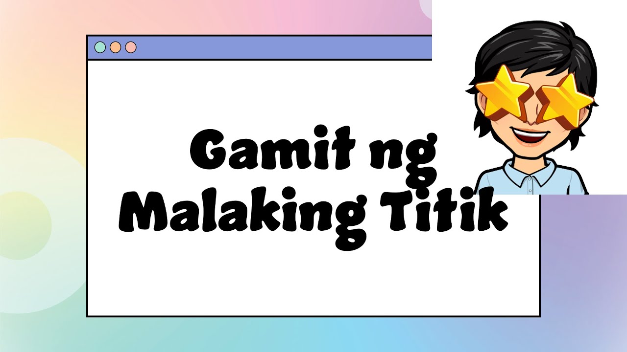 Malaking Titik - Pagsasanay 2 - YouTube