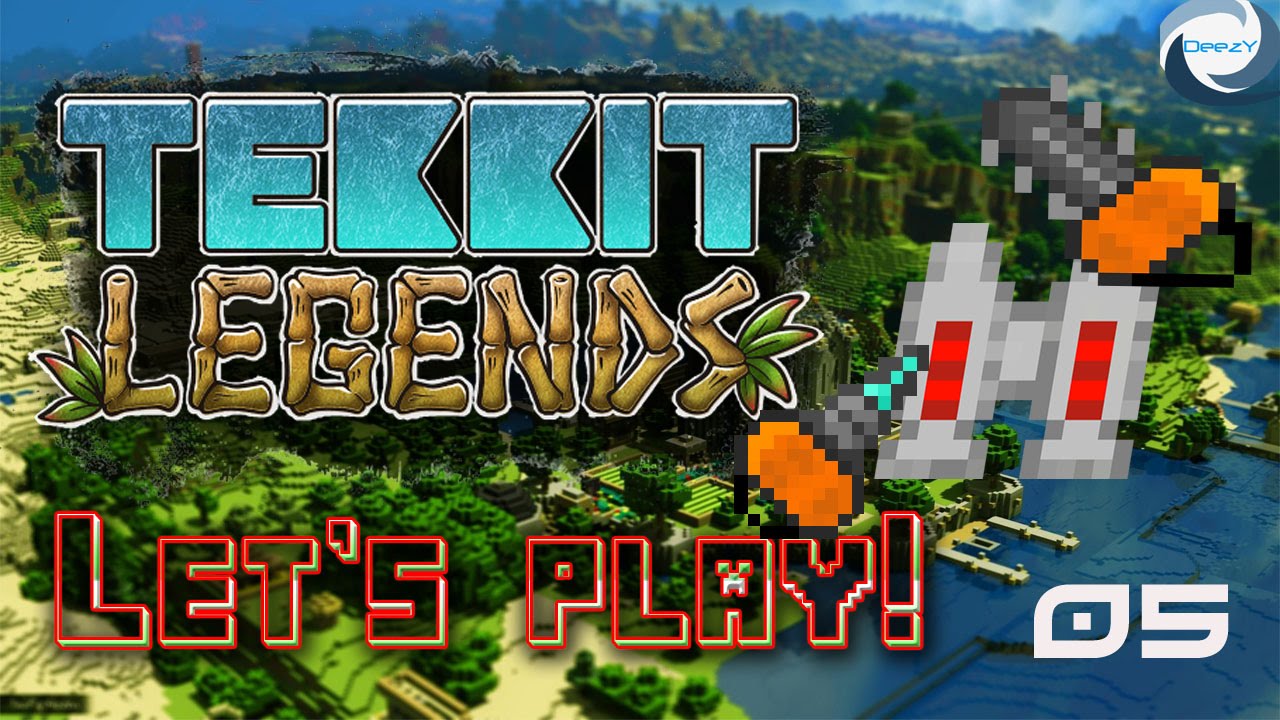 Tekkit Legends #5 | "Power tools, jetpack, and more! - YouTube