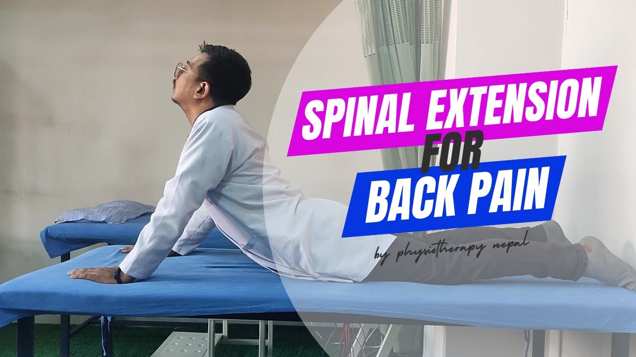 SPINAL EXTENSION EXERCISE FOR BACK PAIN RELIEF IN NEPALI ||LEVEL 1 ...