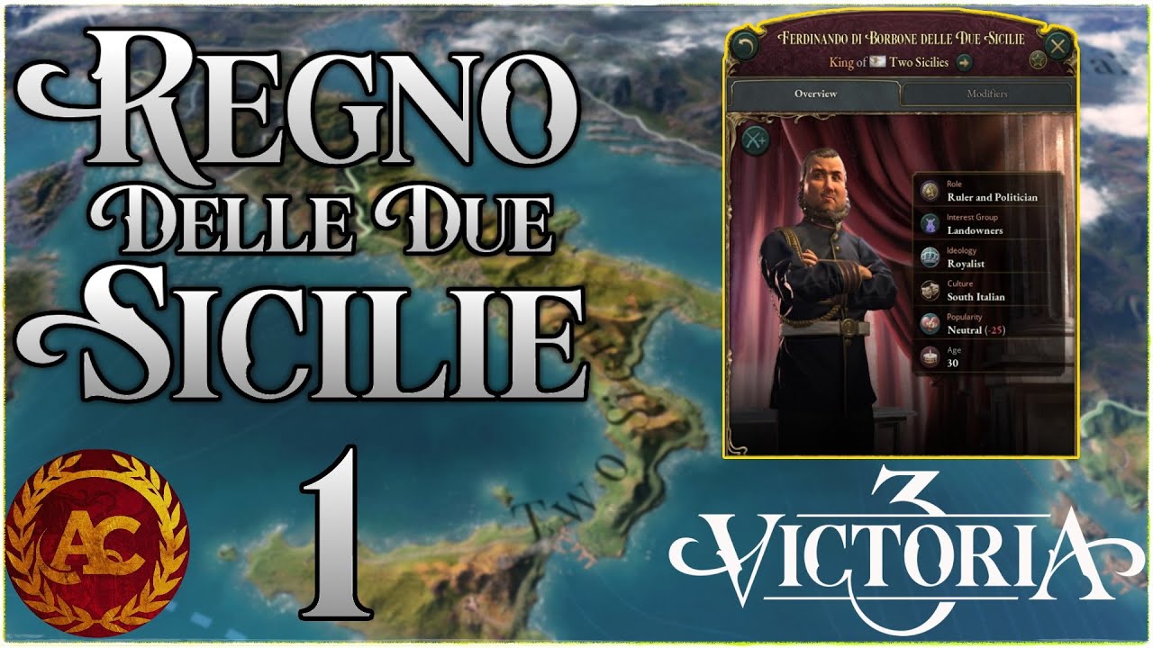 I BORBONE AVREBBERO POTUTO UNIFICARE L'ITALIA? || VICTORIA 3 || REGNO ...