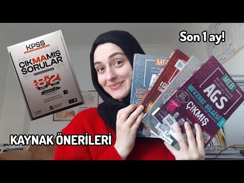 Sınav yaklaşıyor. | Ne durumdayım? KPSS-AGS Vlog
