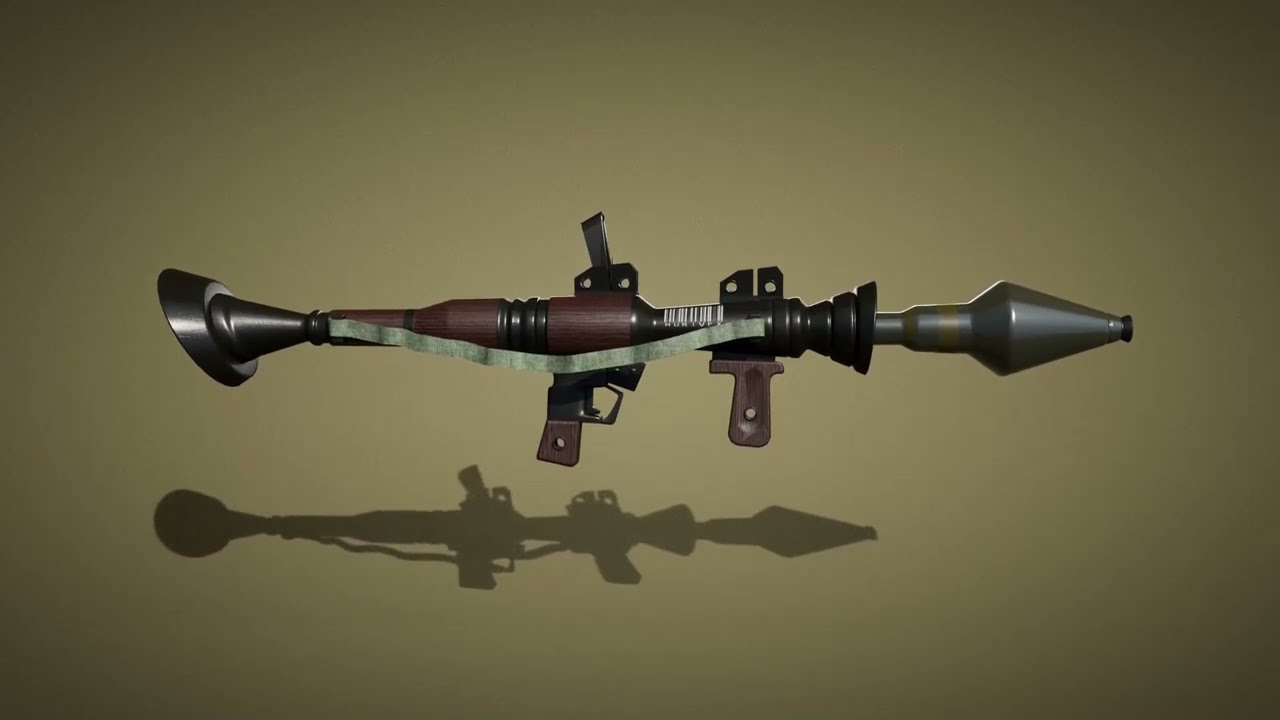 RPG - Rocket Launcher | Cinema 4d - YouTube
