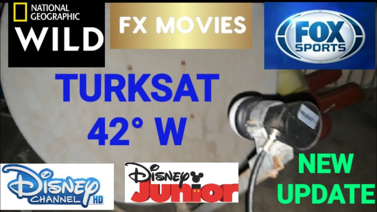 turksat 42° new channels update - YouTube