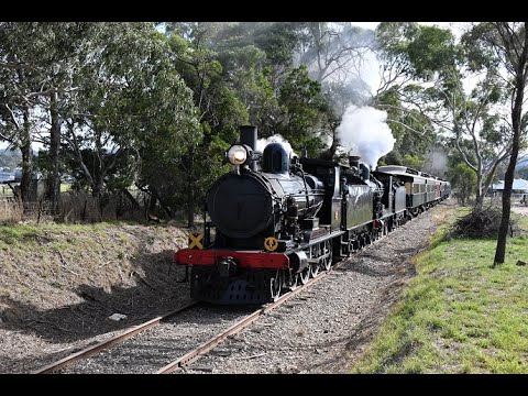 SteamRanger Mt Barker Railway Heritage Festival WELCOME BACK Rx224 ...