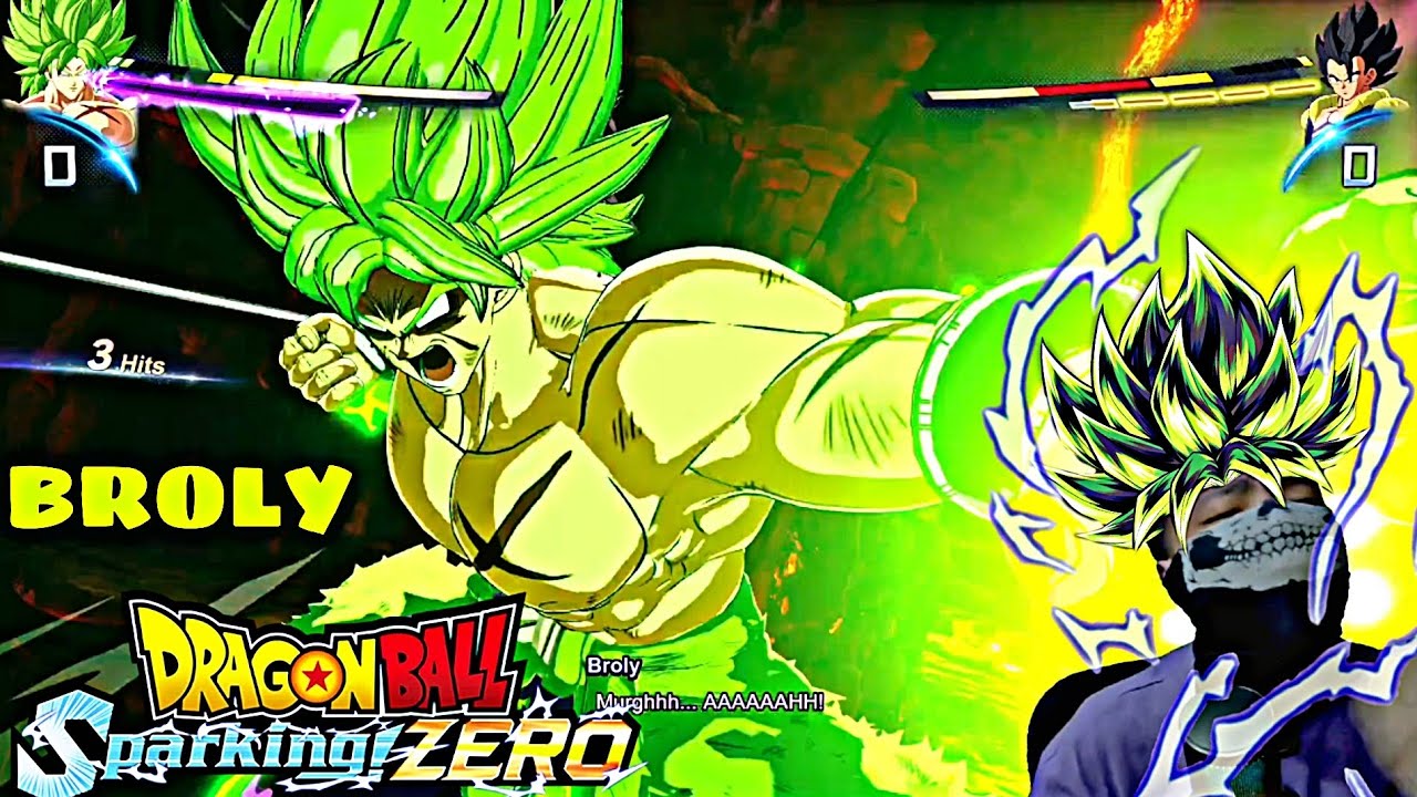 SUPER BROLY Gameplay Dragon Ball Sparking Zero #dragonballsparkingzero ...