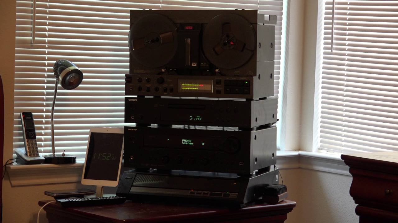 Sony PS-FL7 front loading linear tracking turntable (Also Akai GX-77 ...