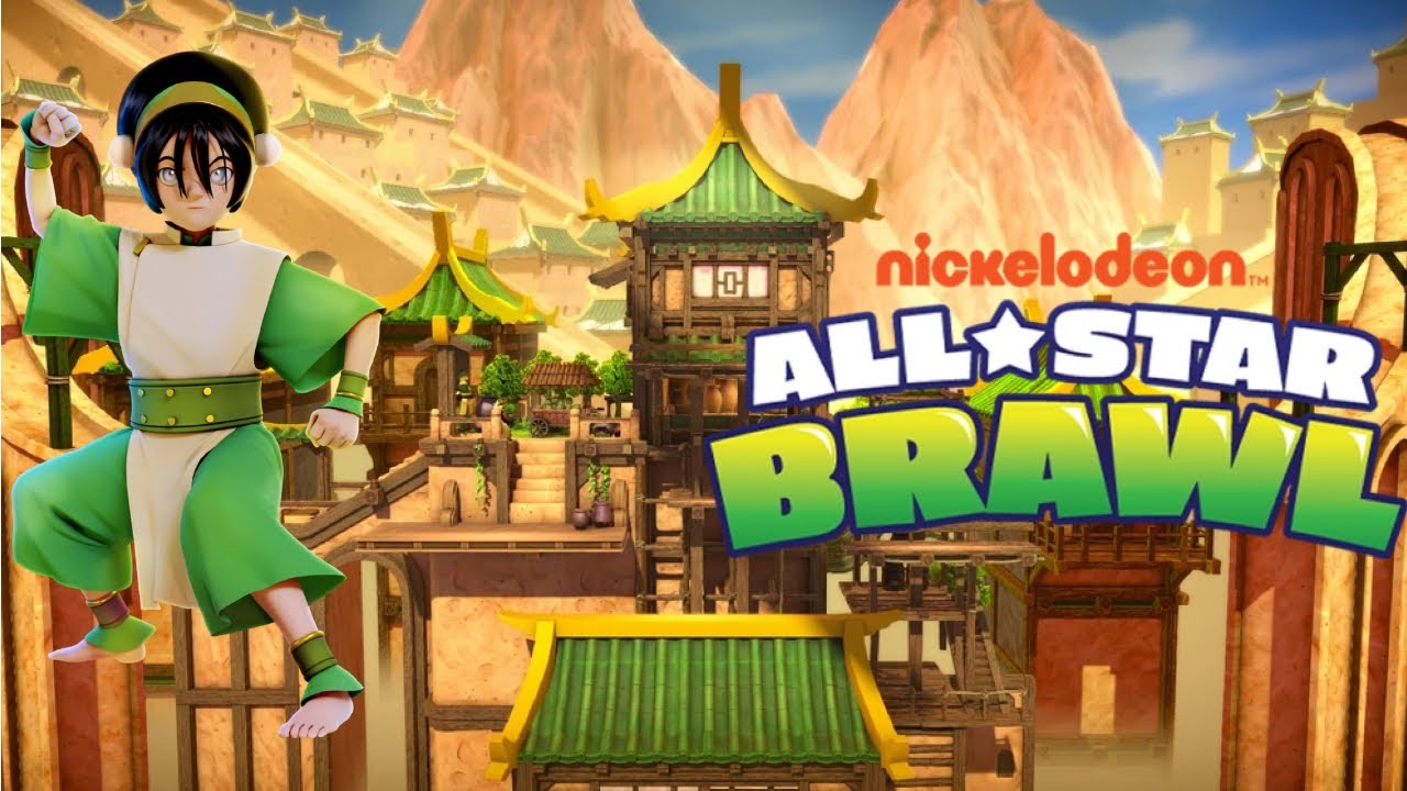 Nickelodeon All-Star Brawl - Toph Arcade Run - YouTube