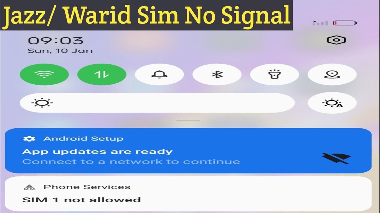 Jazz sim no service | Jazz sim not working in Mobile | F19 pro | Reno 6 ...