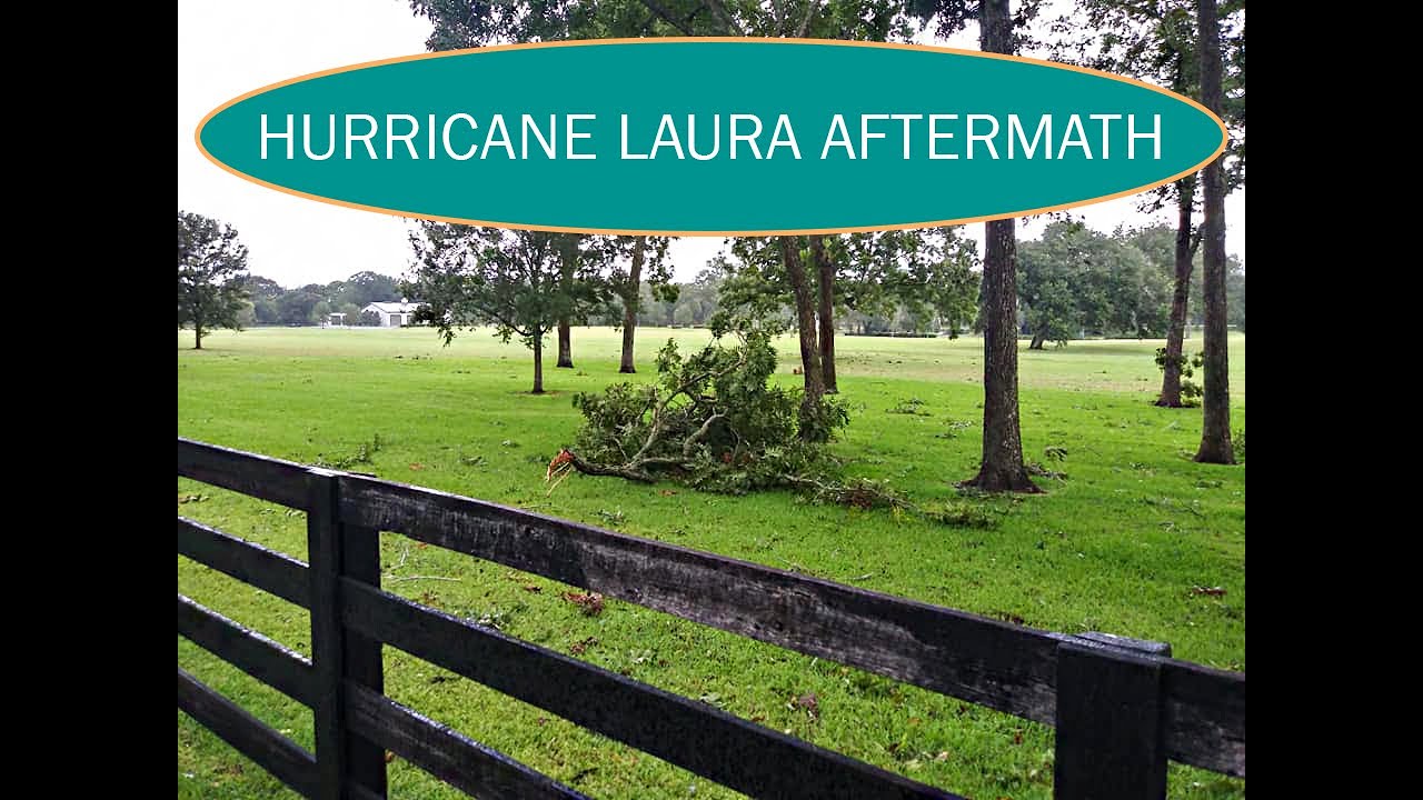 Hurricane Laura Aftermath - YouTube