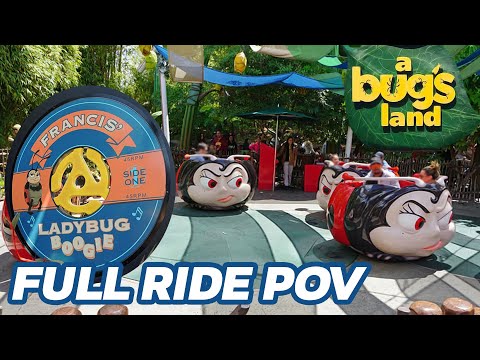 Francis Ladybug Boogie POV Retired Attraction Ride - A Bug’s Land ...