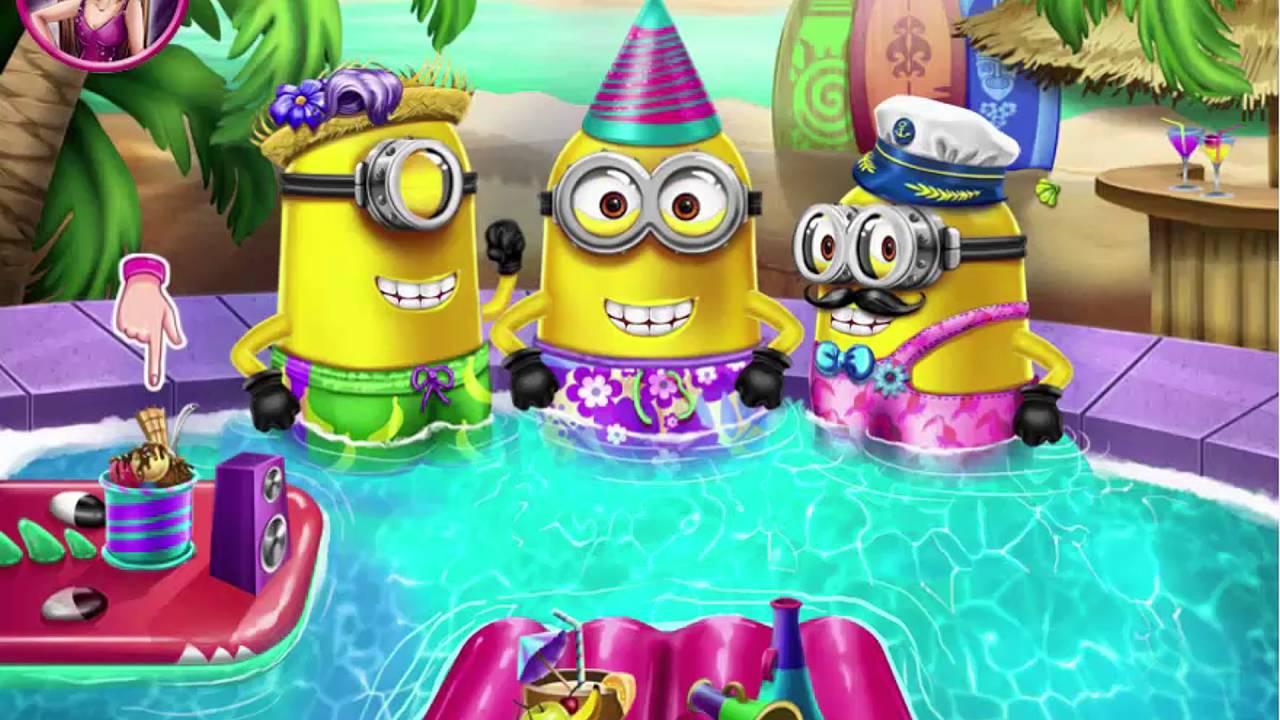 Minions Pool Party - YouTube