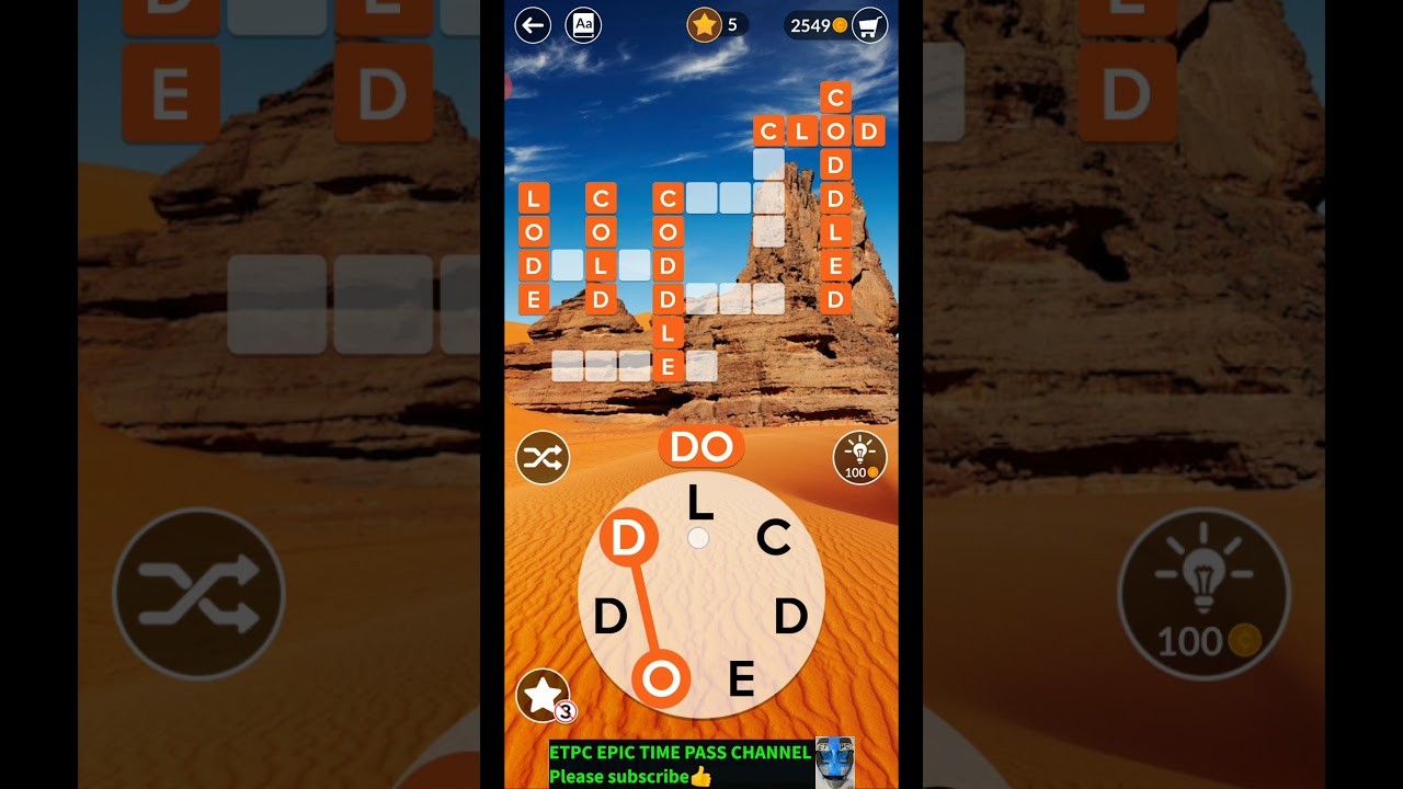 WORDSCAPES LEVEL 10215 - YouTube