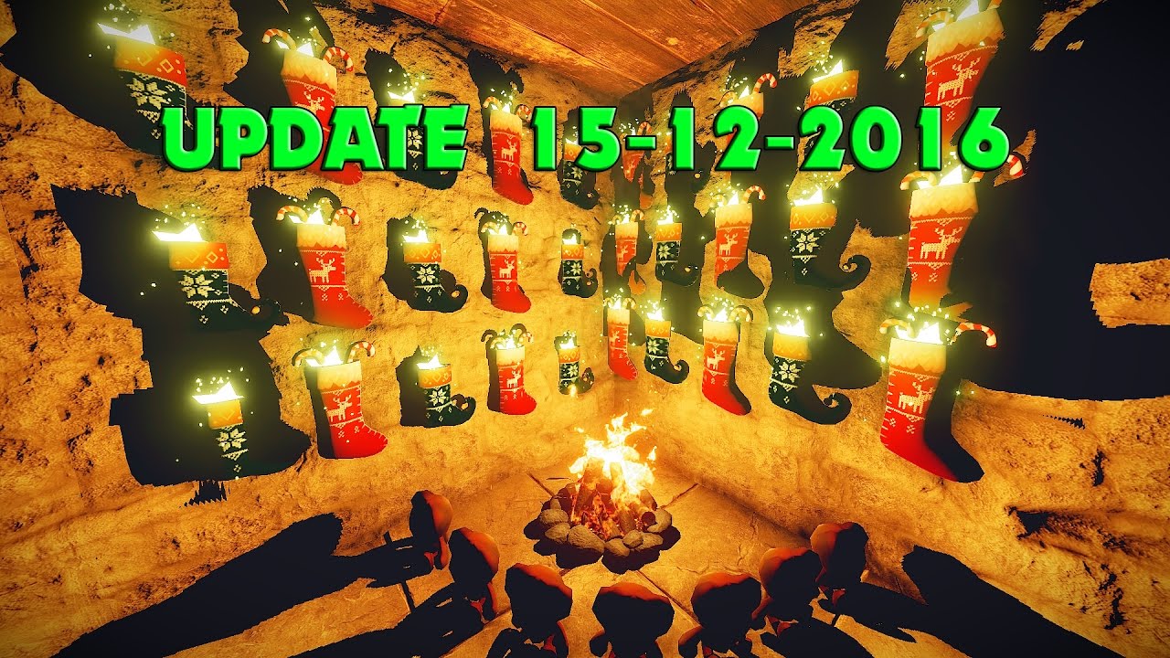 Rust Update 15-12-2016 - Xmas, Planters & More! - YouTube