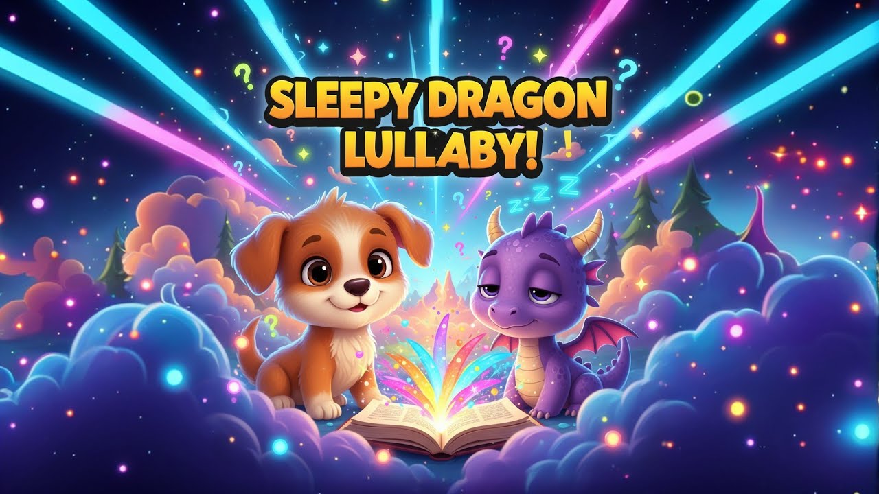 The Sleepy Dragon's Lullaby 😴 | Puppilo Tales Adventure for Kids! 🌙 ...