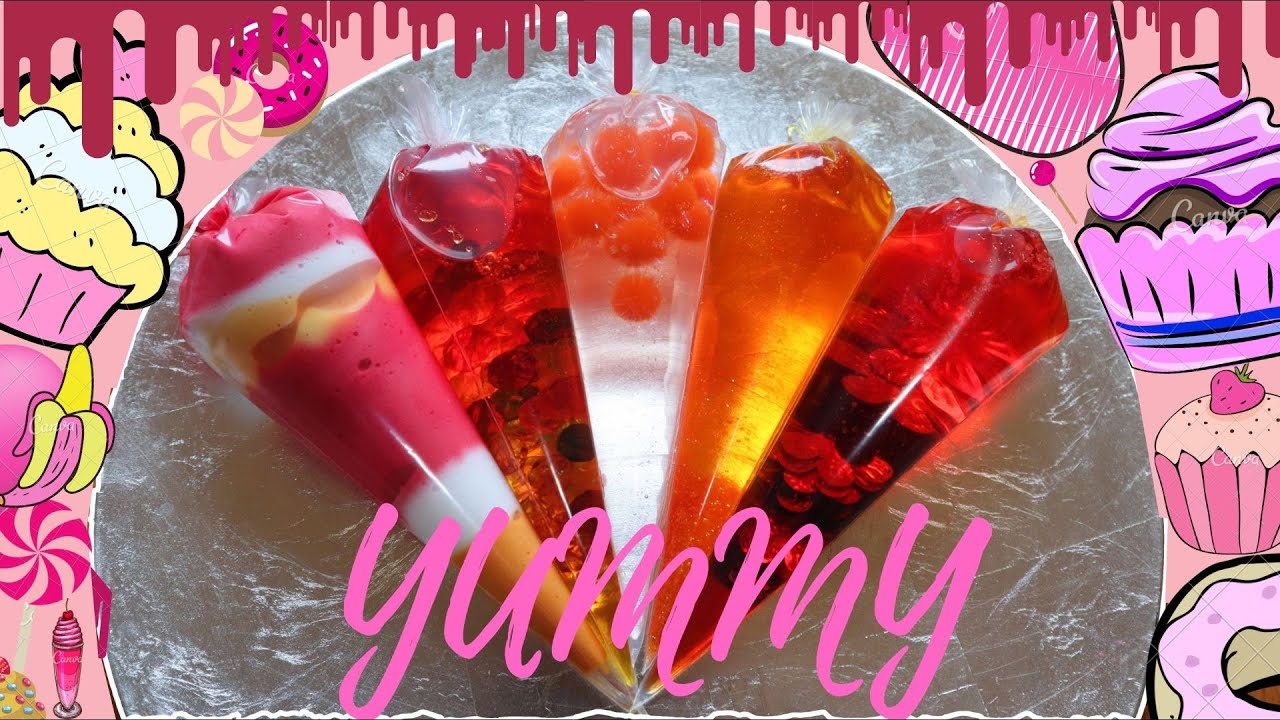 YUMMY PINK SLIME l Relaxing Asmr Compilation | Mimi Slime - YouTube