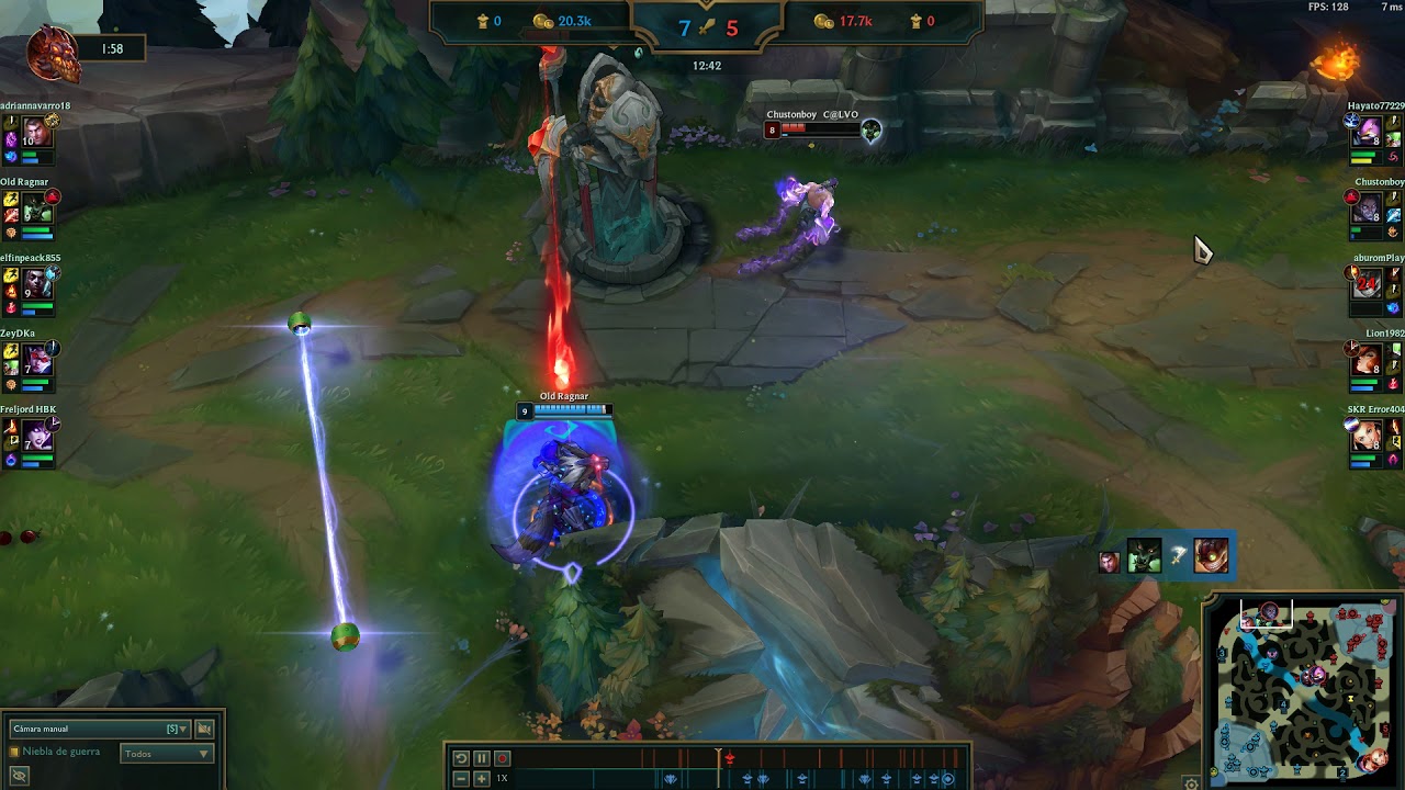 League of Legends ulti warwick vs ulti warwick - YouTube