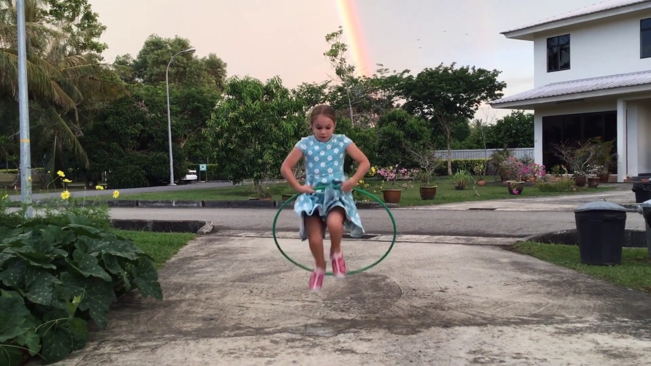 Movement from home - hula hoop (progression & challenges) - YouTube
