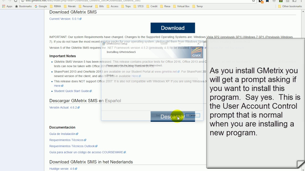 GMetrix Install for Office 2013 - YouTube