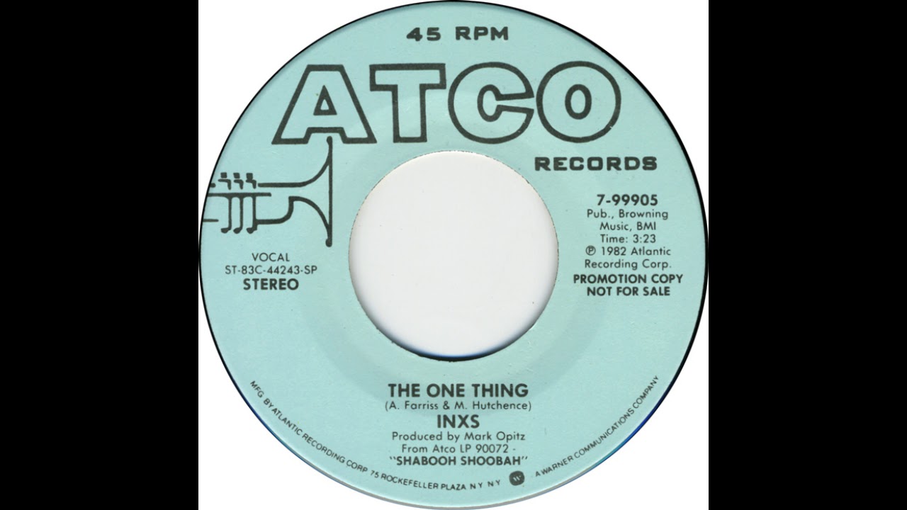 INXS * The One Thing 1992 HQ - YouTube