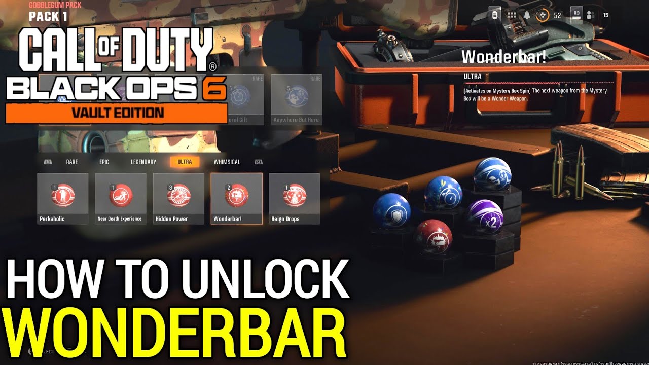 How to Unlock Wonderbar BO6 Wonderbar Unlock BO6 | BO6 How to Unlock ...