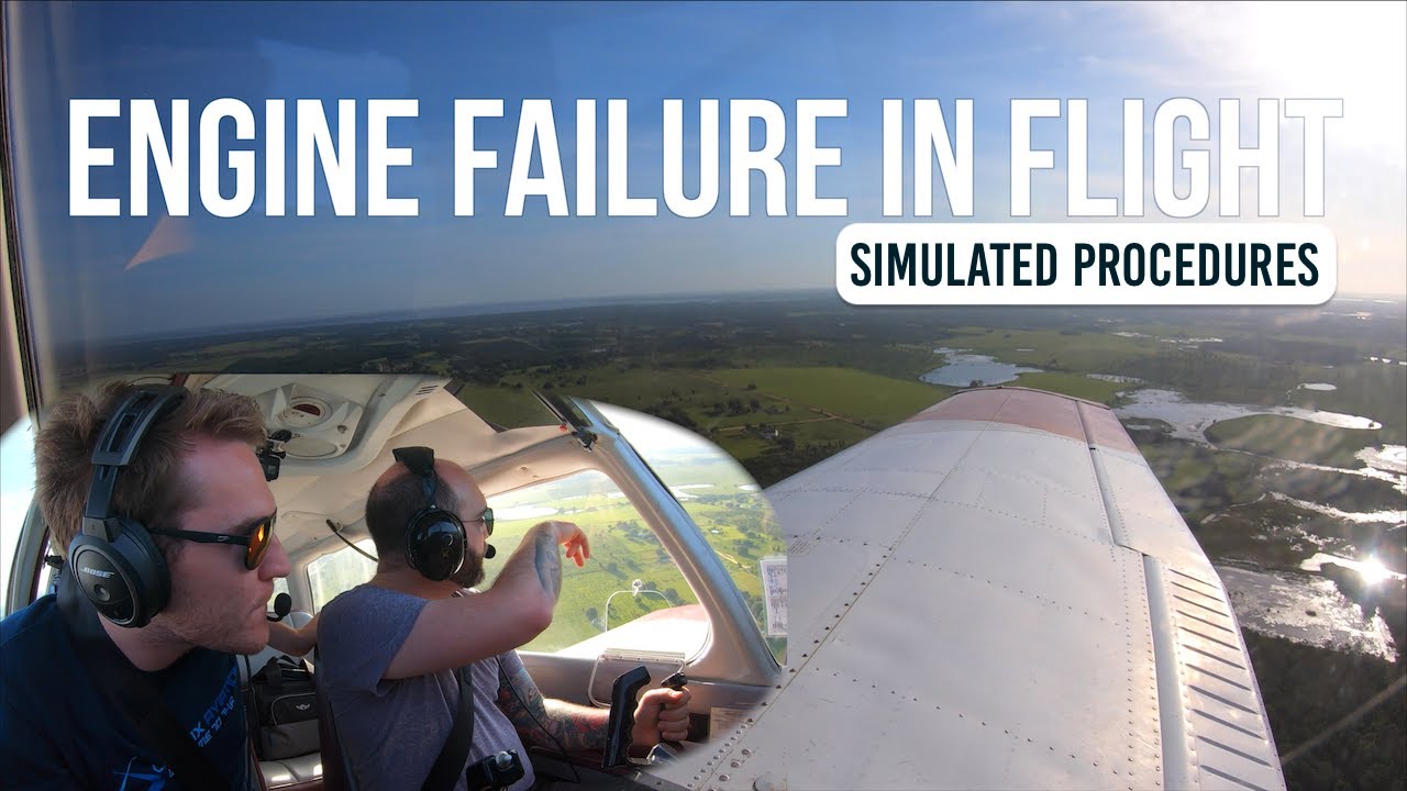 What Pilot's Do When An Aircraft Engine Fails.. - YouTube