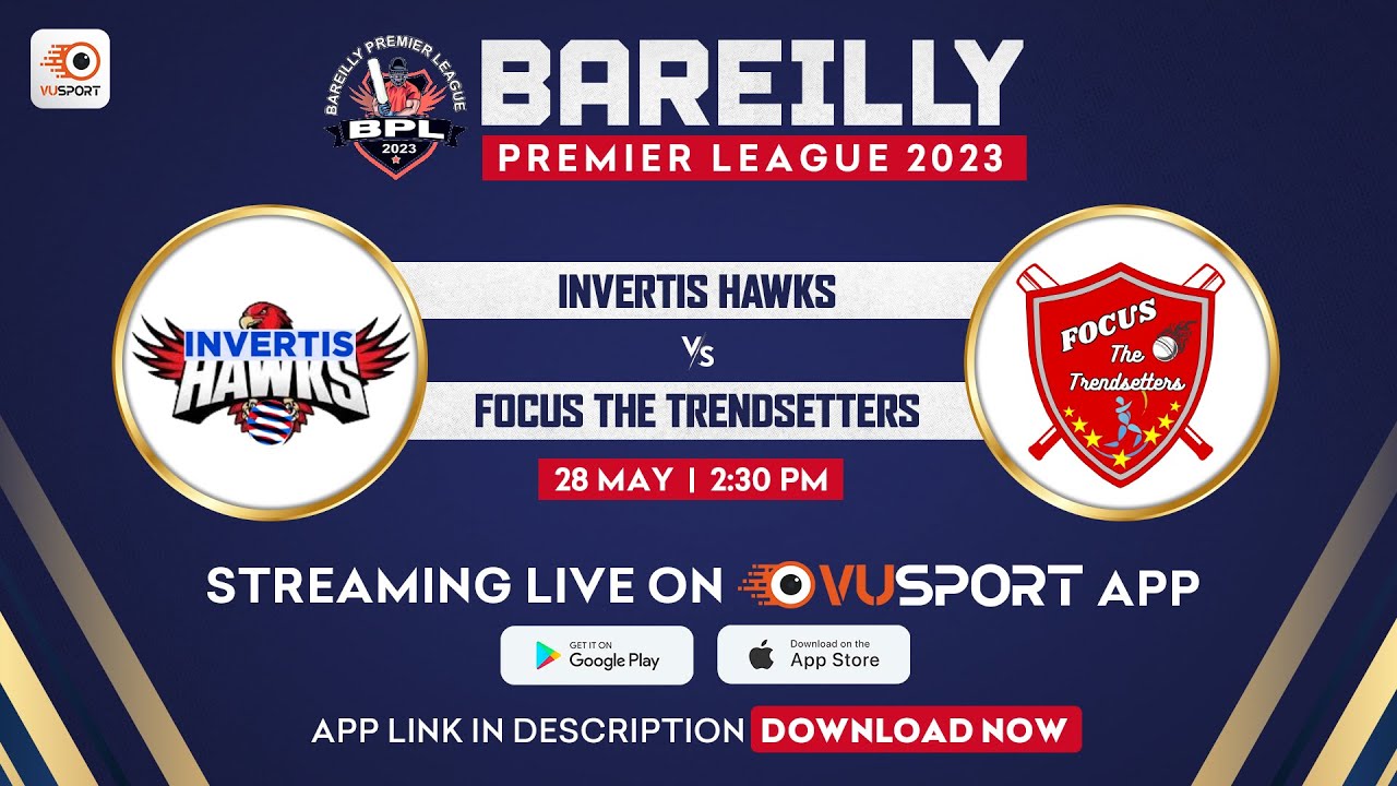 Highlights Match 2 | Bareilly Premier League - Inverties Hawks vs Focus ...