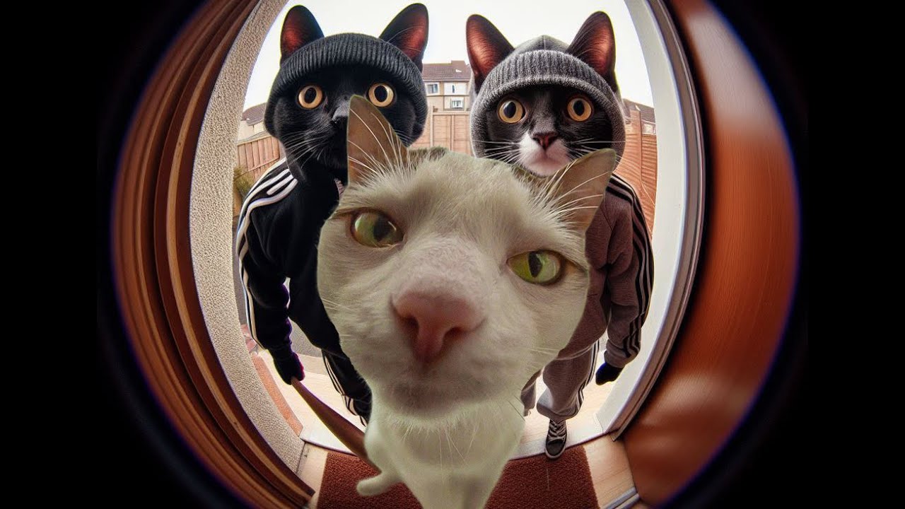 20 Funny Videos With Cats + 20 AI Parodies - YouTube